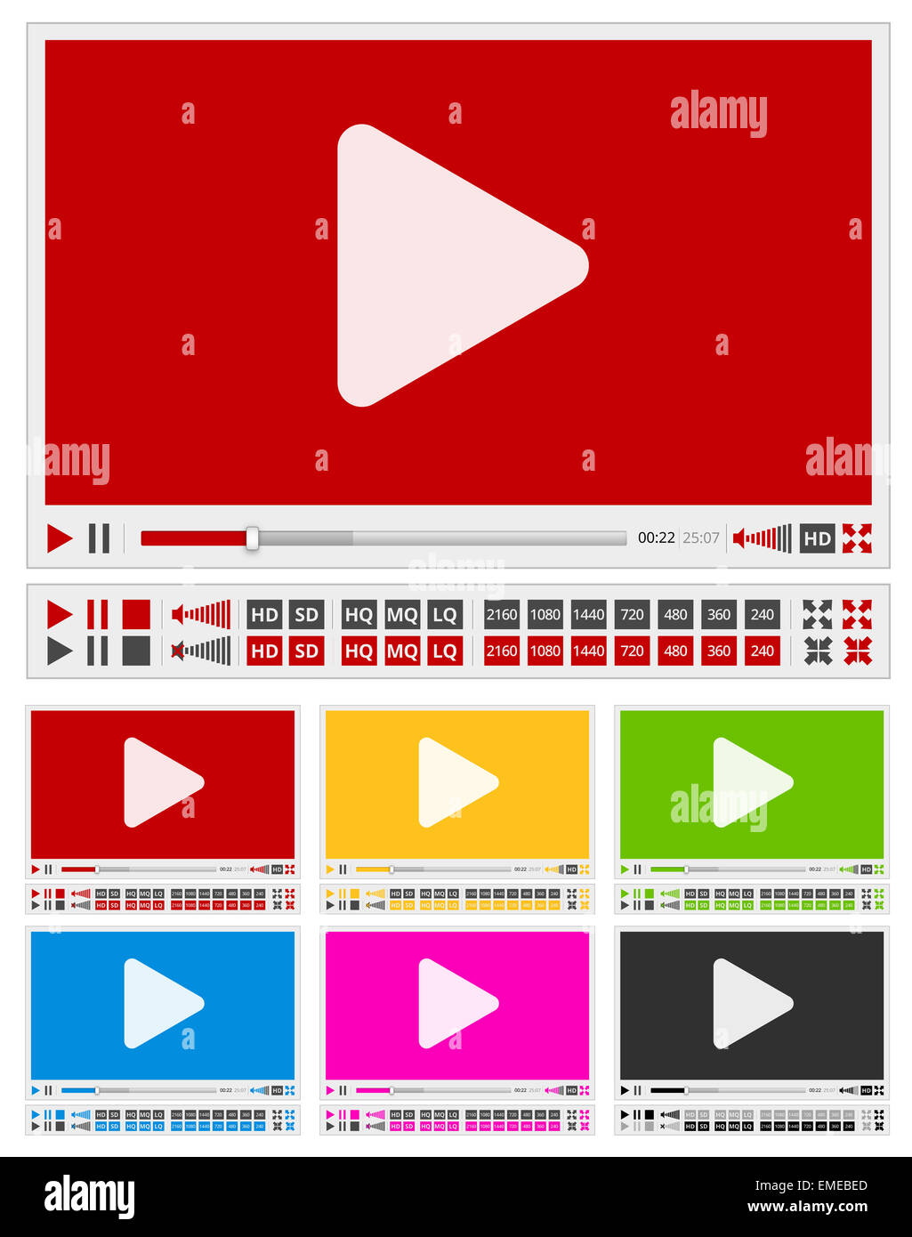 Music video play bar hi-res stock photography and images - Alamy