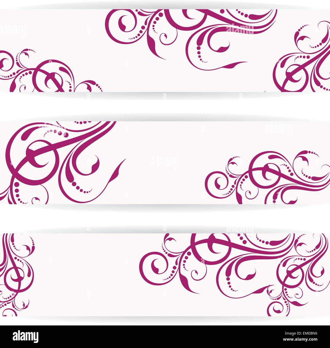 Border header shape banner Stock Vector Images - Alamy