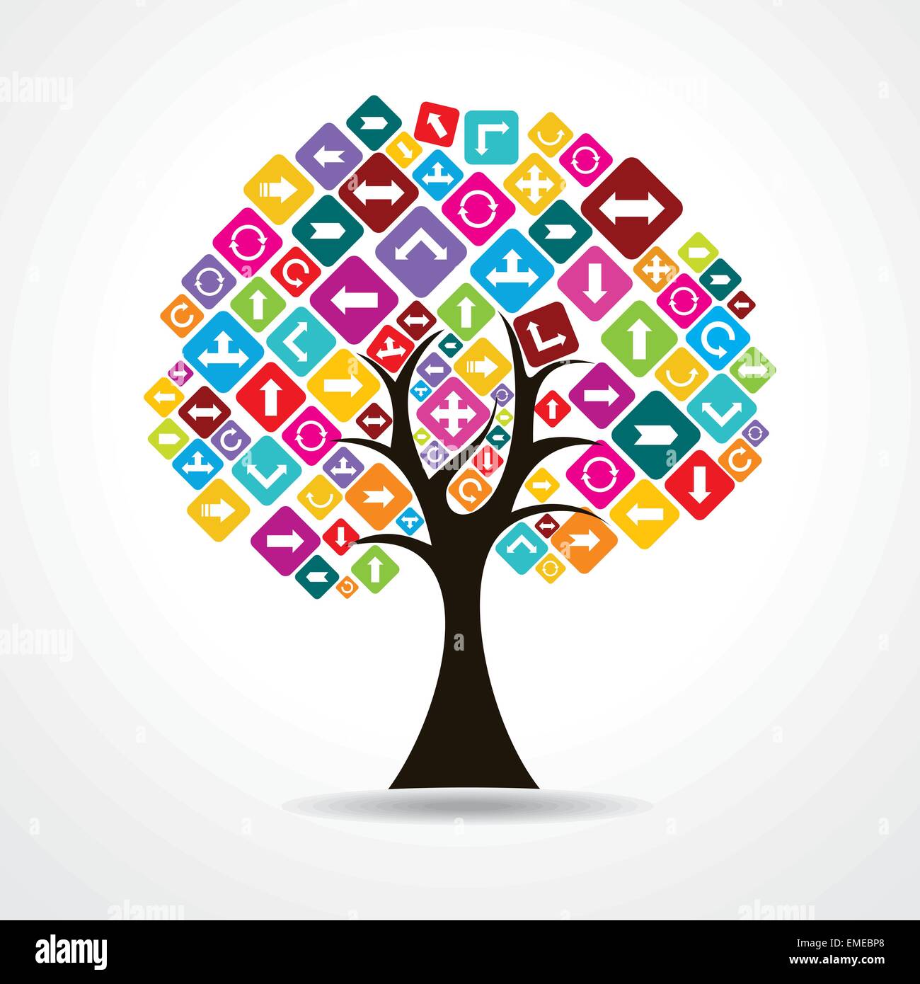 Arrow tree twig hi-res stock photography and images - Alamy