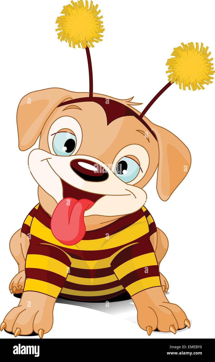 Dog bee costume hi-res stock photography and images - Alamy
