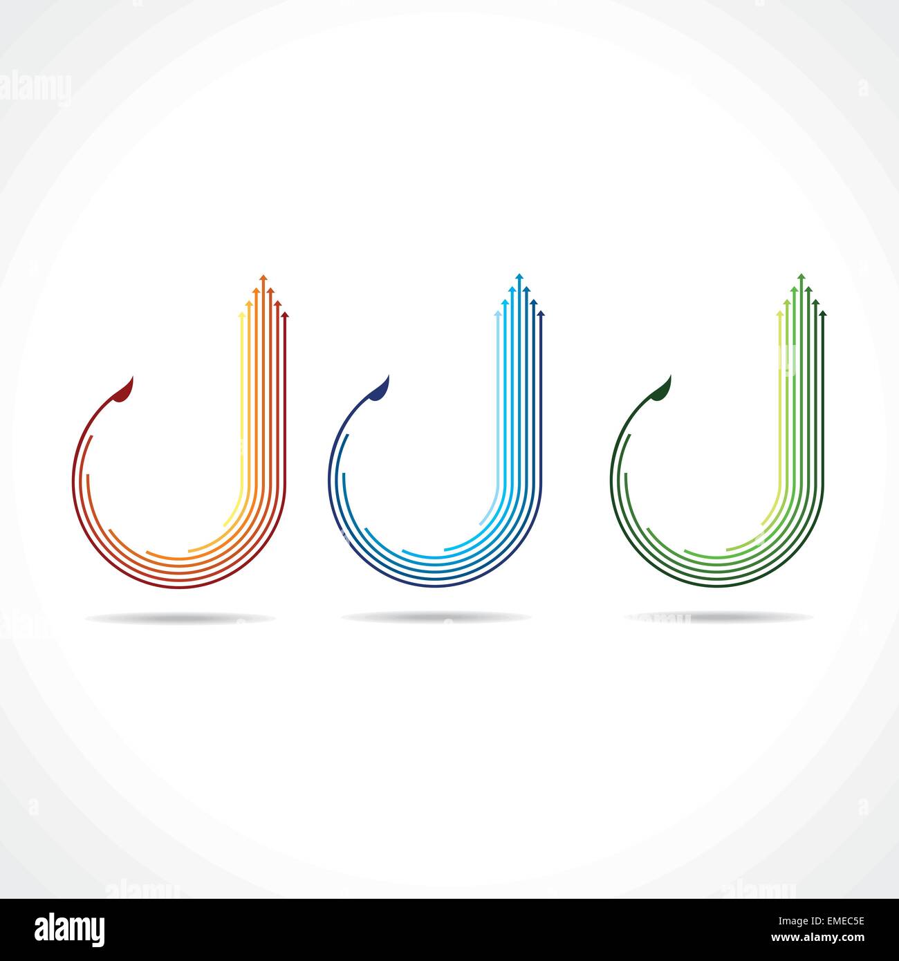 Arrow logo hi-res stock photography and images - Alamy