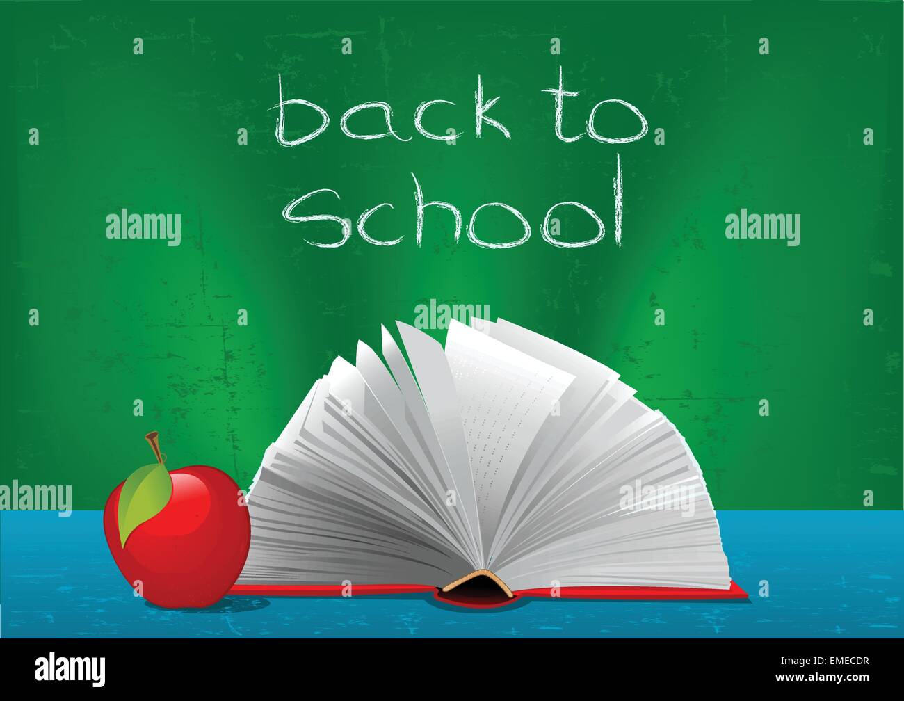 Drawing open book school hi-res stock photography and images - Alamy