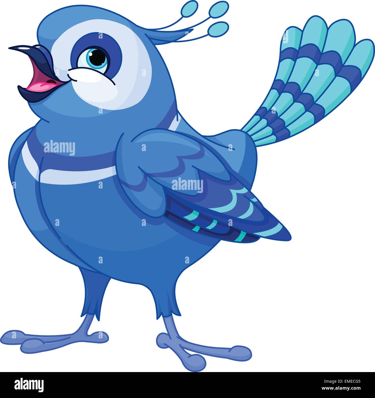Cartoon bluebird hi-res stock photography and images - Alamy