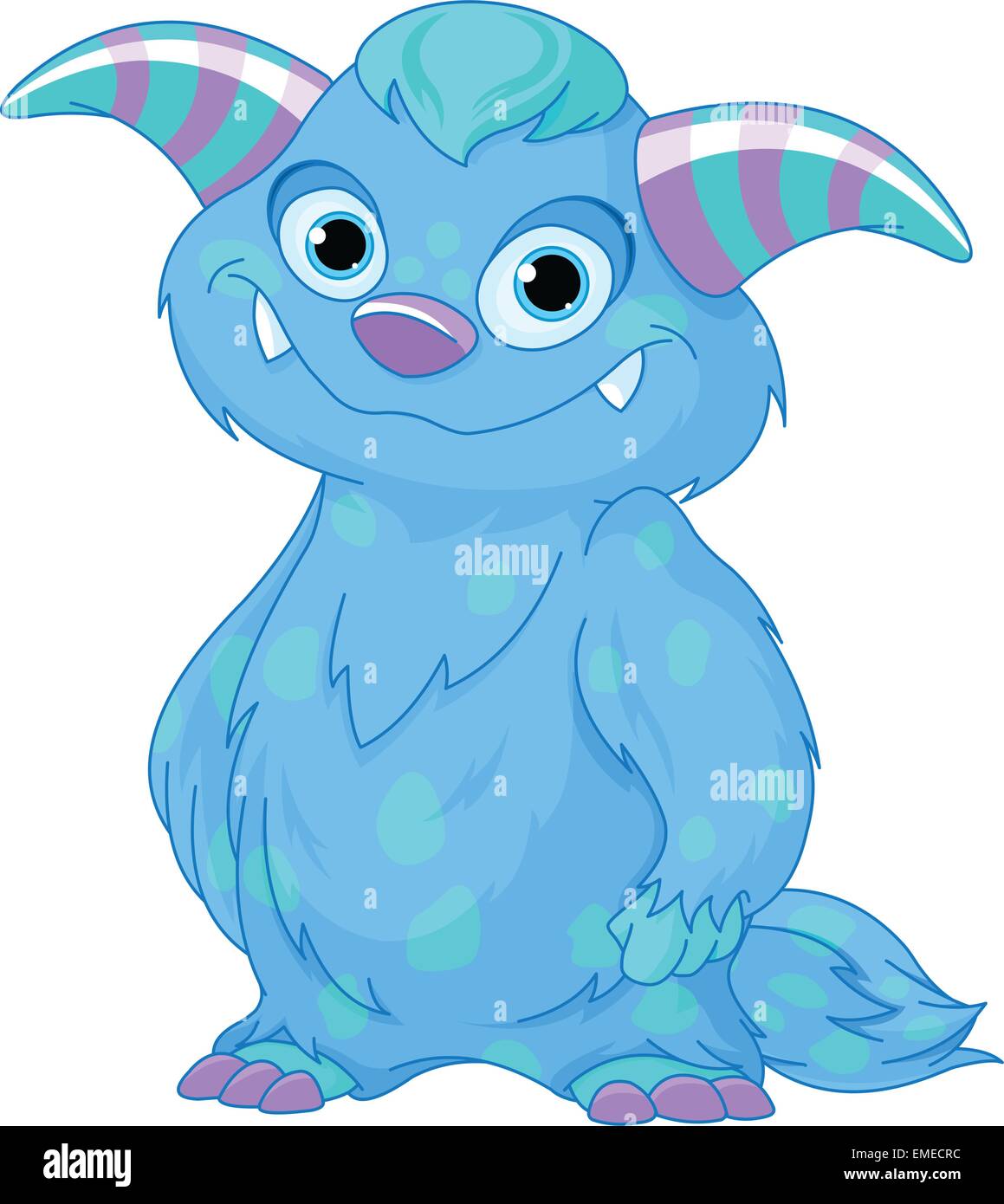 Wild monster fur Stock Vector Images - Alamy