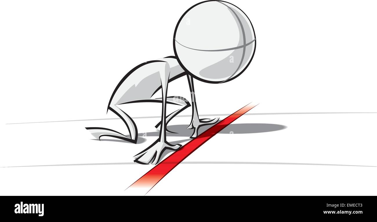 Simple People - Ready Steady Stock Vector Image & Art - Alamy