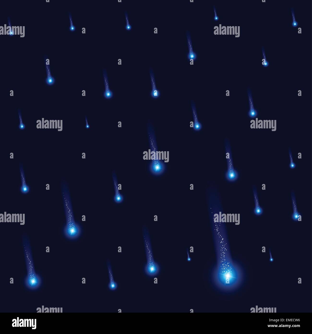 Falling stars background Stock Vector Images - Alamy