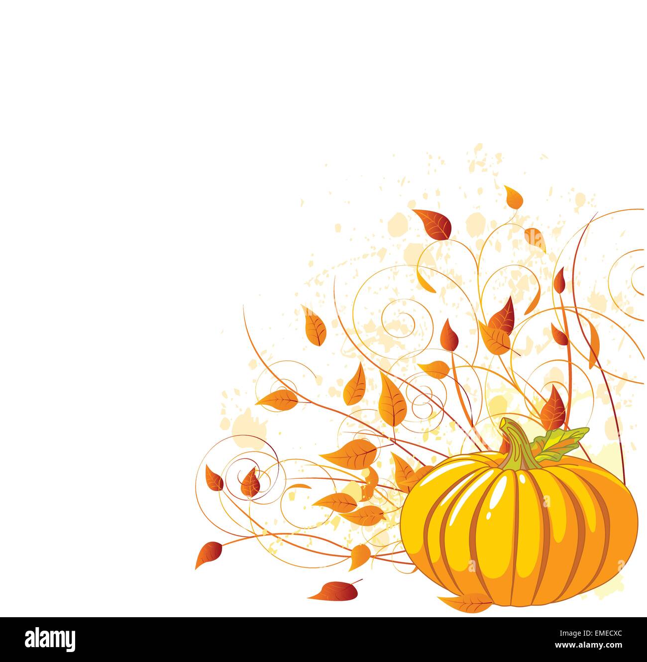 Abstract pumpkin Stock Vector Images - Alamy