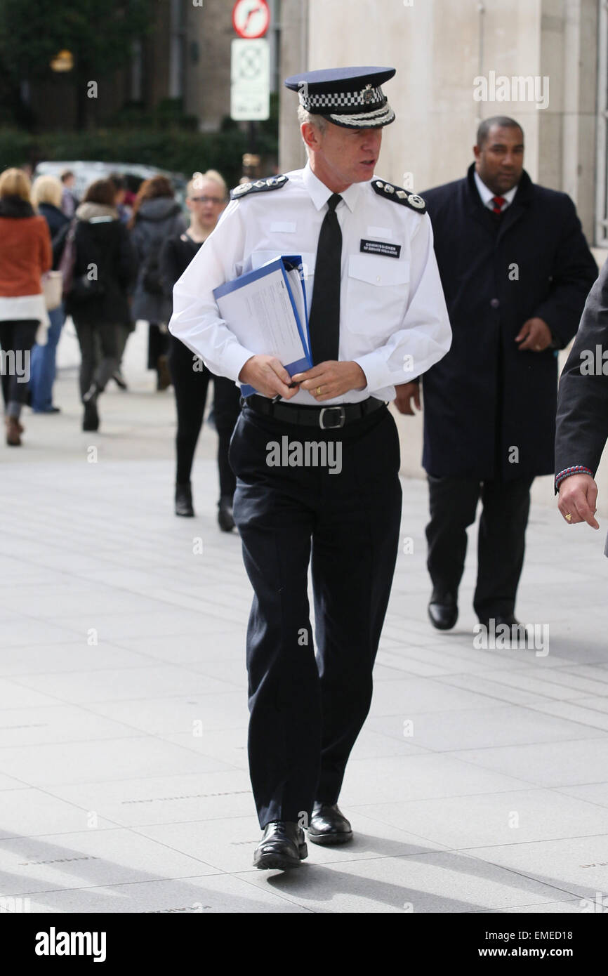 Celebrities at the BBC Studios - Sir Bernard Hogan-Howe Featuring: Sir ...