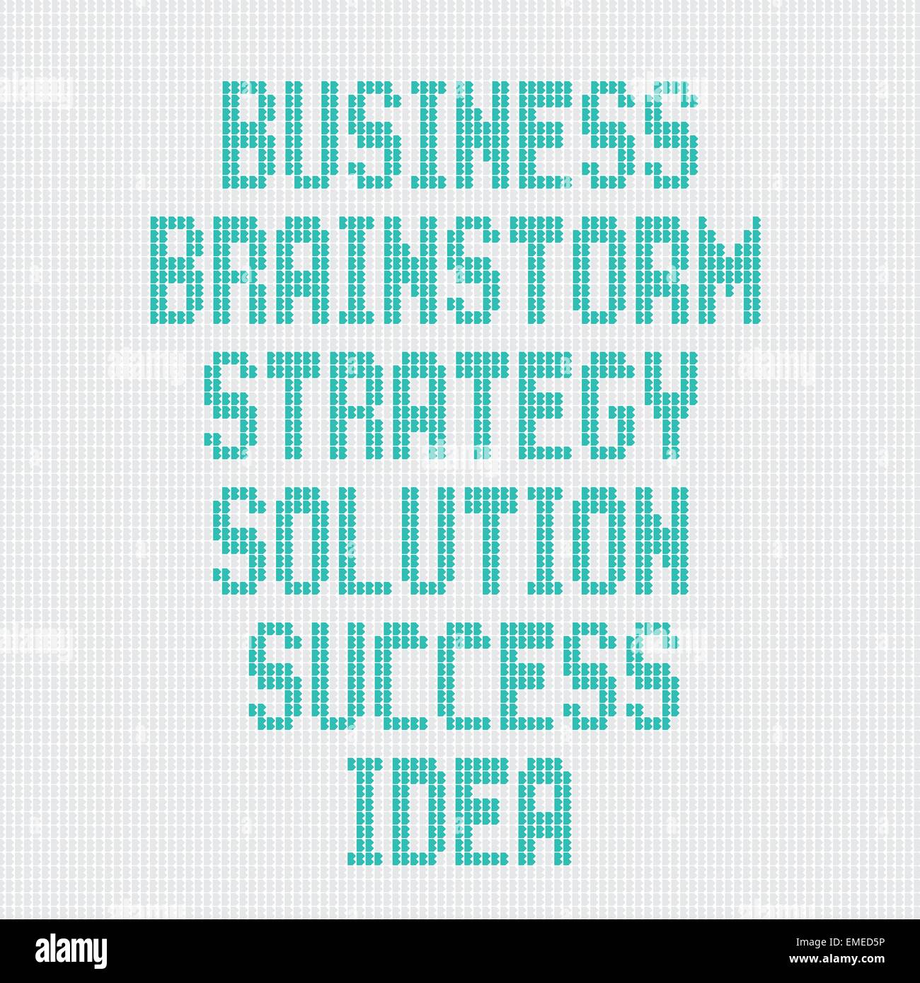 Business word on grey background,vector Illustration Stock Vector Image ...