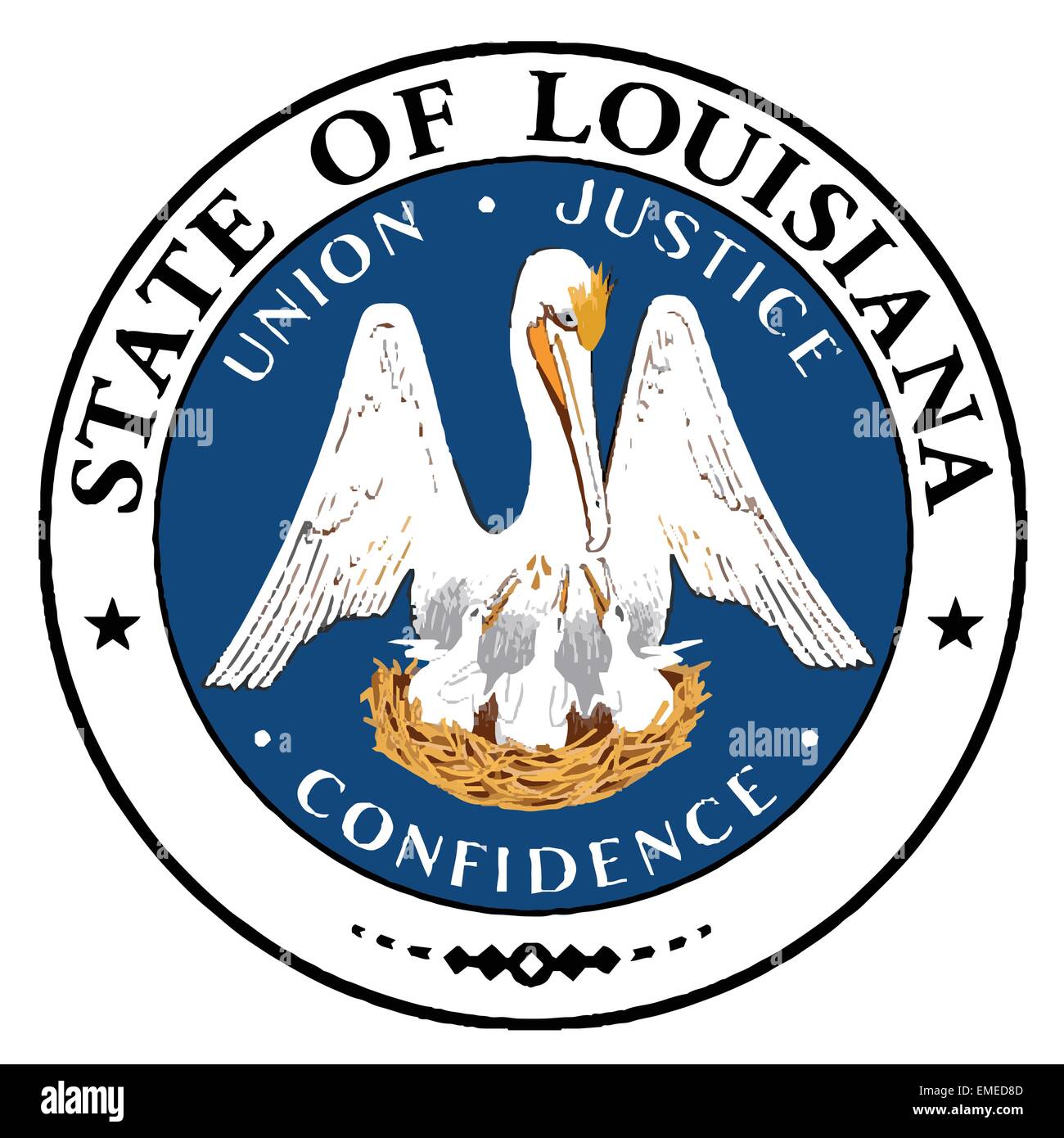Louisiana State Seal Stock Vector Image & Art - Alamy