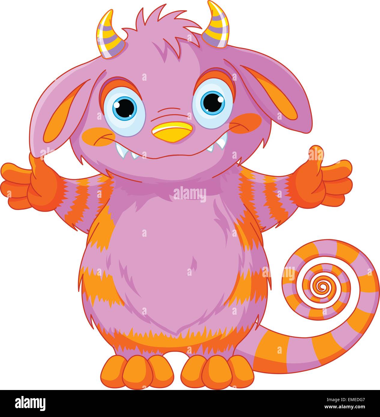 Wild monster fur Stock Vector Images - Alamy