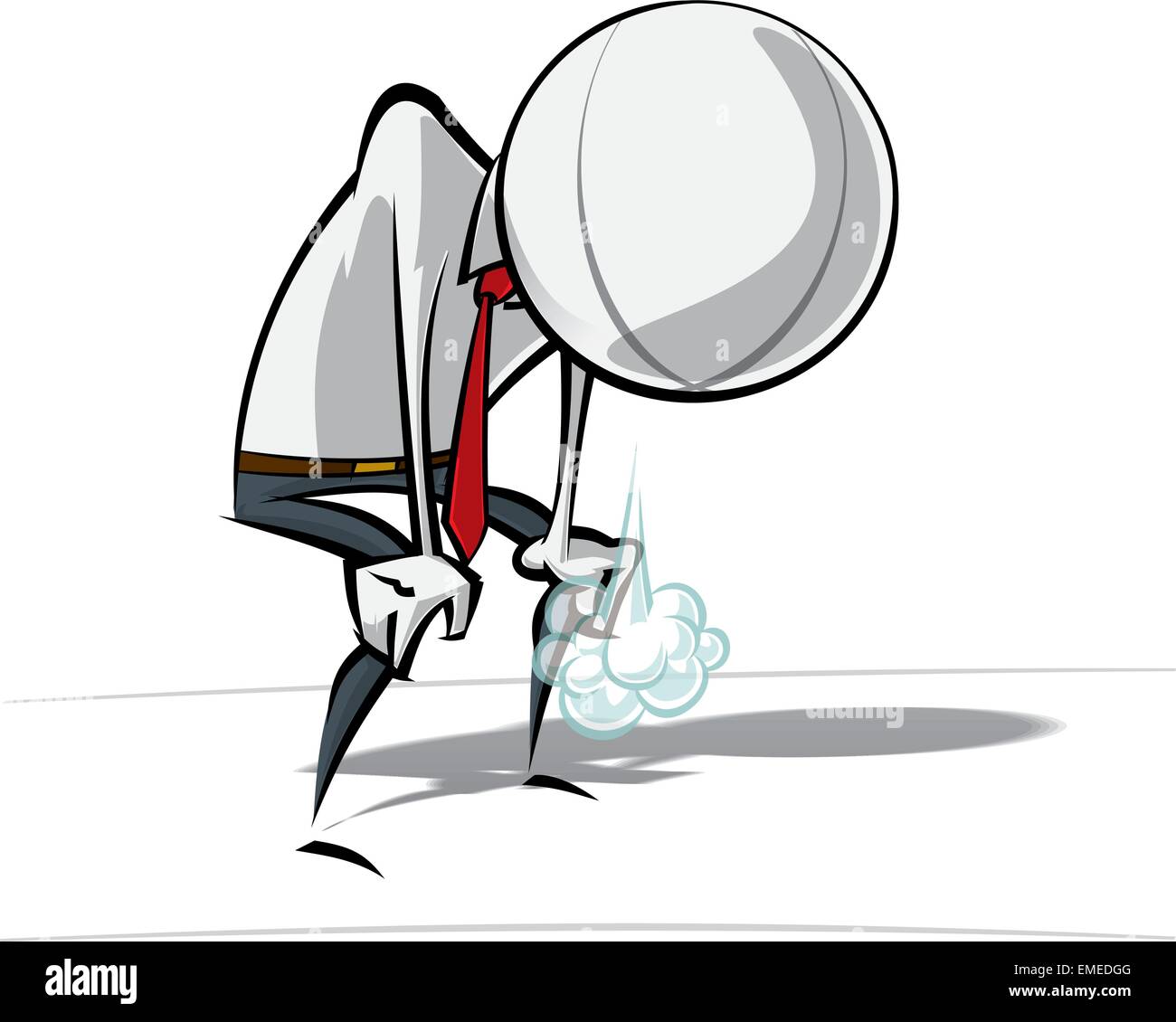 Catching breath Stock Vector Images - Alamy