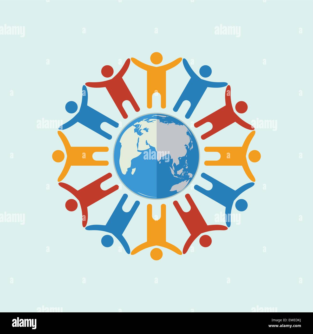 World of people Stock Vector Image & Art - Alamy