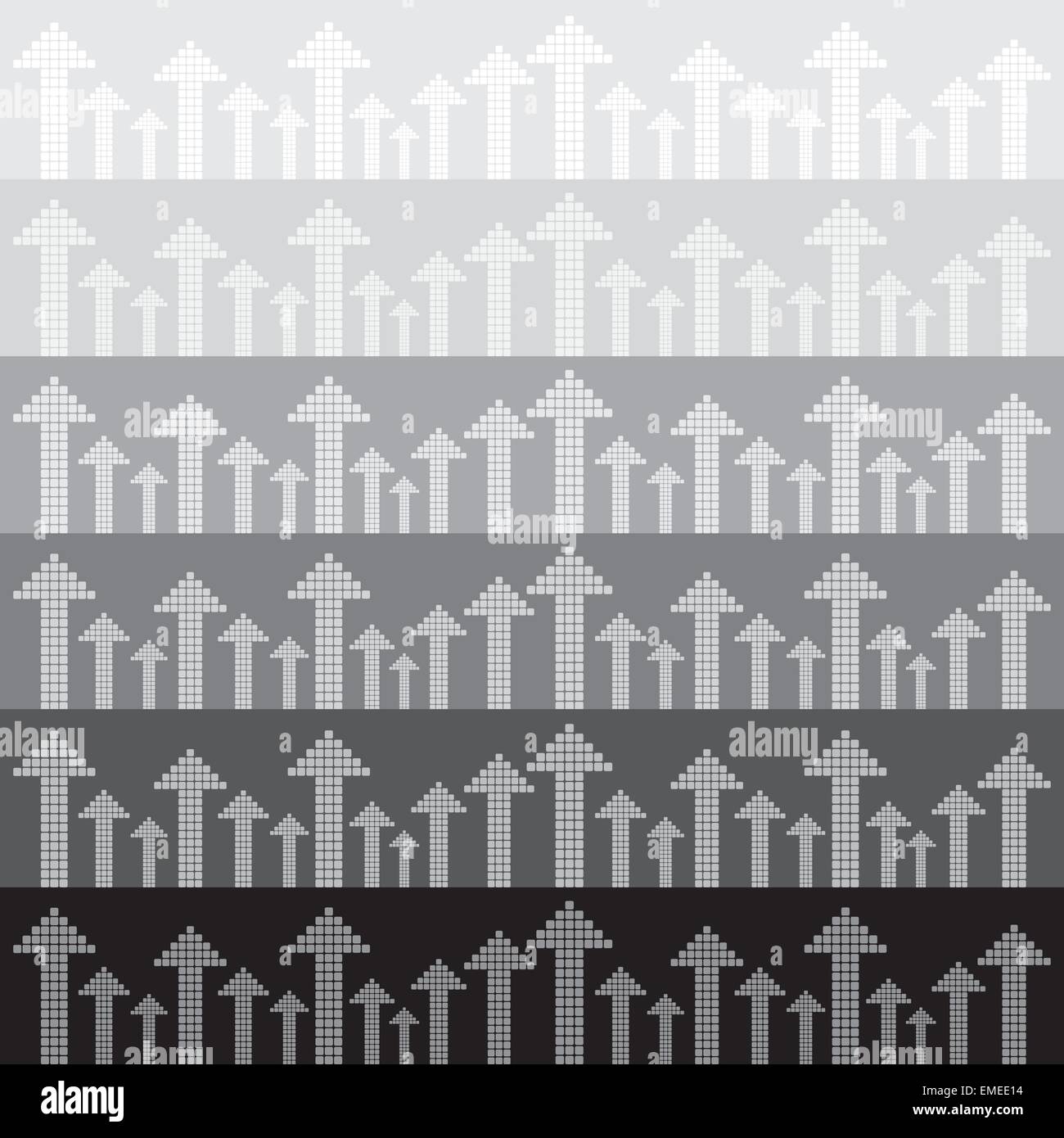 Abstract arrows background Seamless pattern Vector Stock Vector Image ...