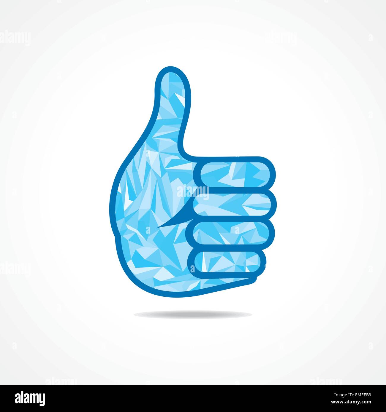 Illustration of the thumbs up symbol hi-res stock photography and ...