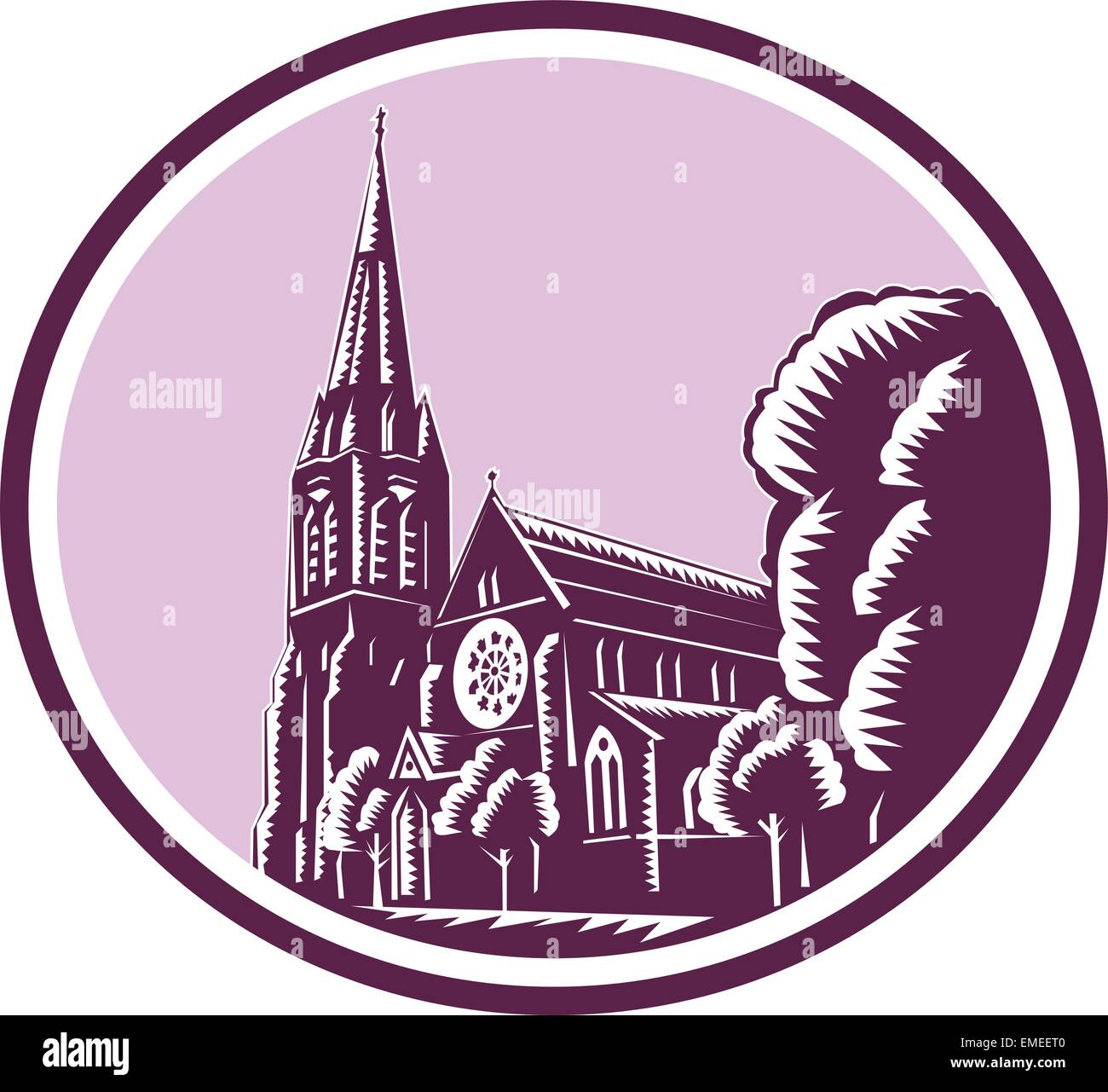 Church anglican Stock Vector Images - Alamy