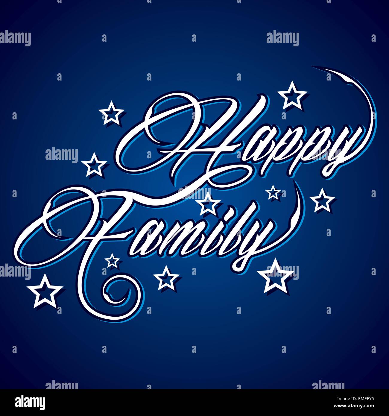 Creative family Stock Vector Images - Alamy
