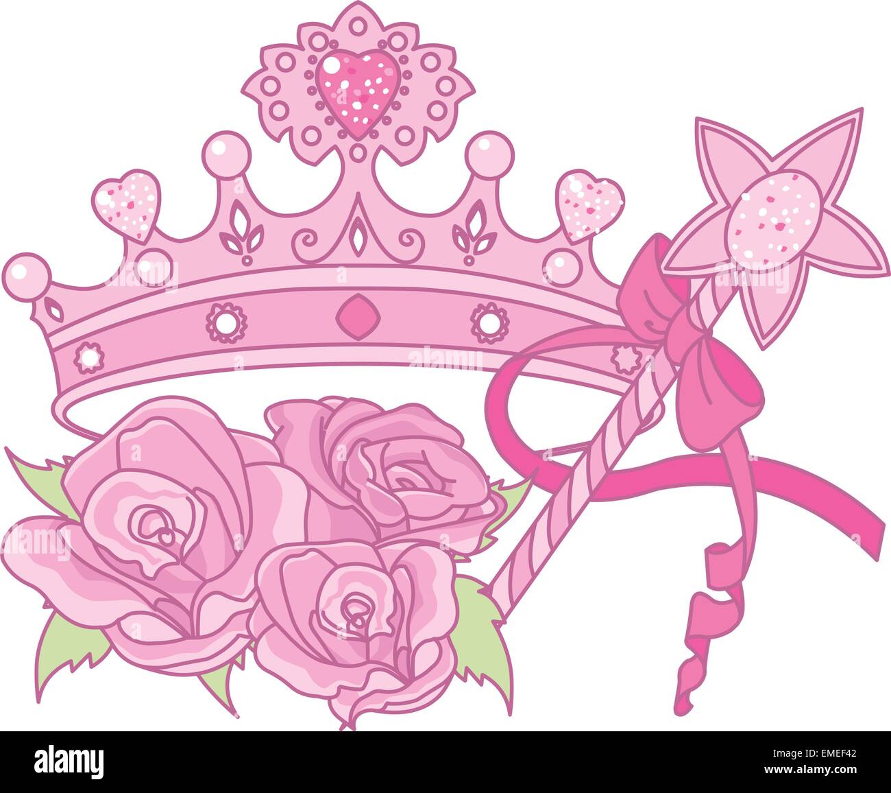 Princess cartoon cinderella hi-res stock photography and images - Alamy