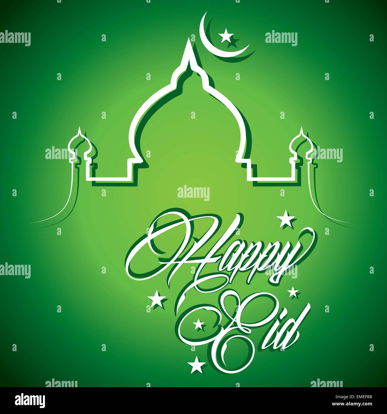Happy eid fitr Stock Vector Images - Alamy