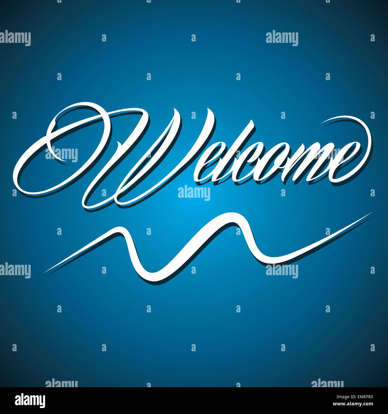 Welcome vector hi-res stock photography and images - Alamy