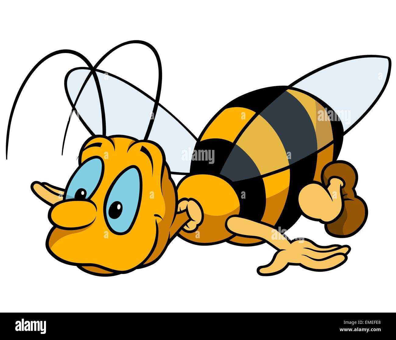 Bumblebee vector hi-res stock photography and images - Alamy