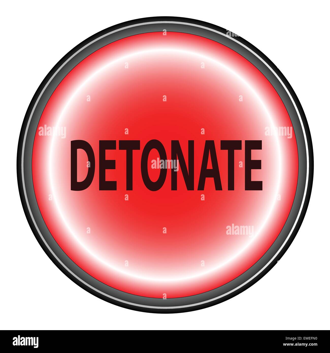 Red button on machine Stock Vector Images - Alamy