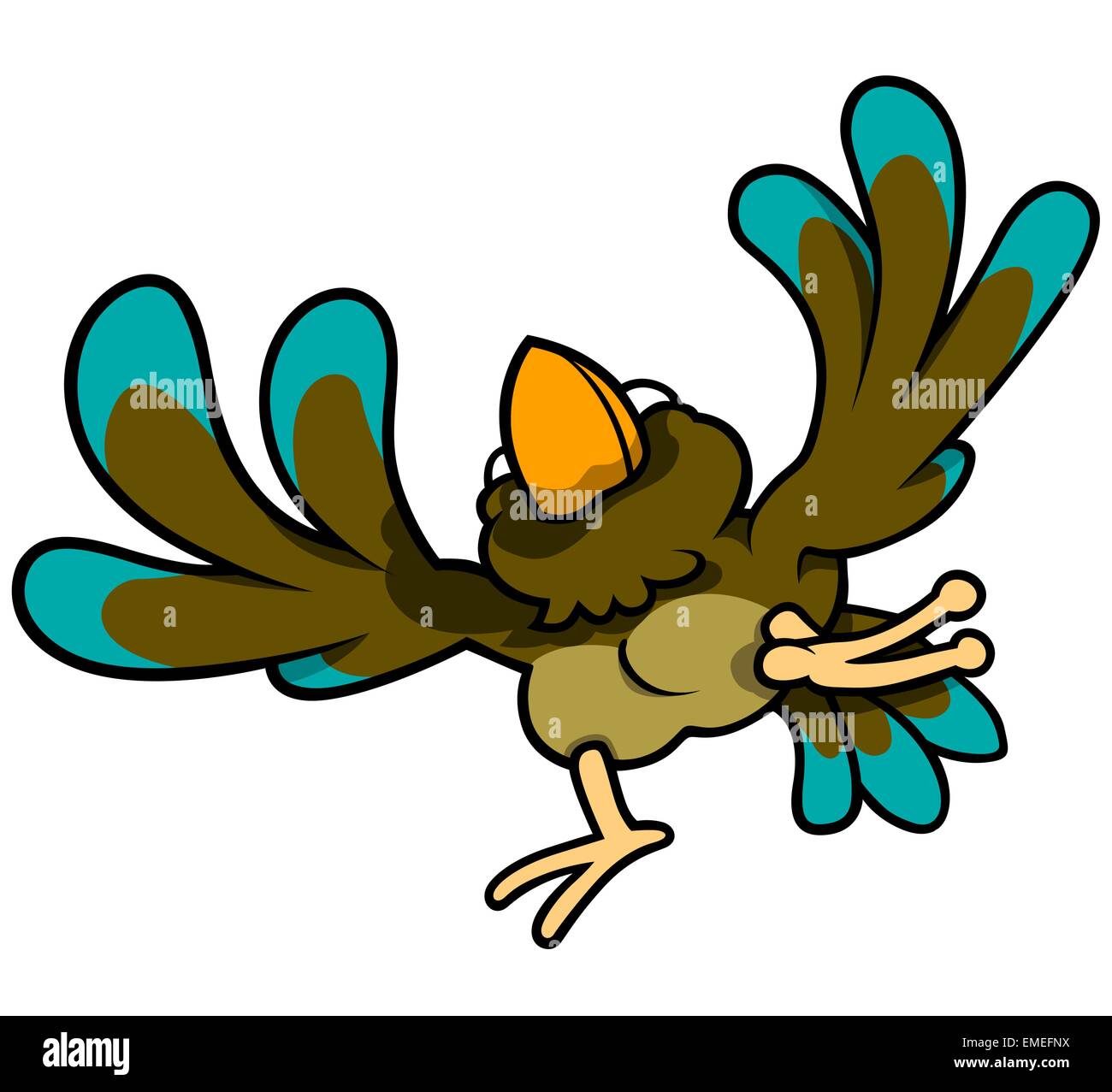 Flying bird painting hi-res stock photography and images - Alamy