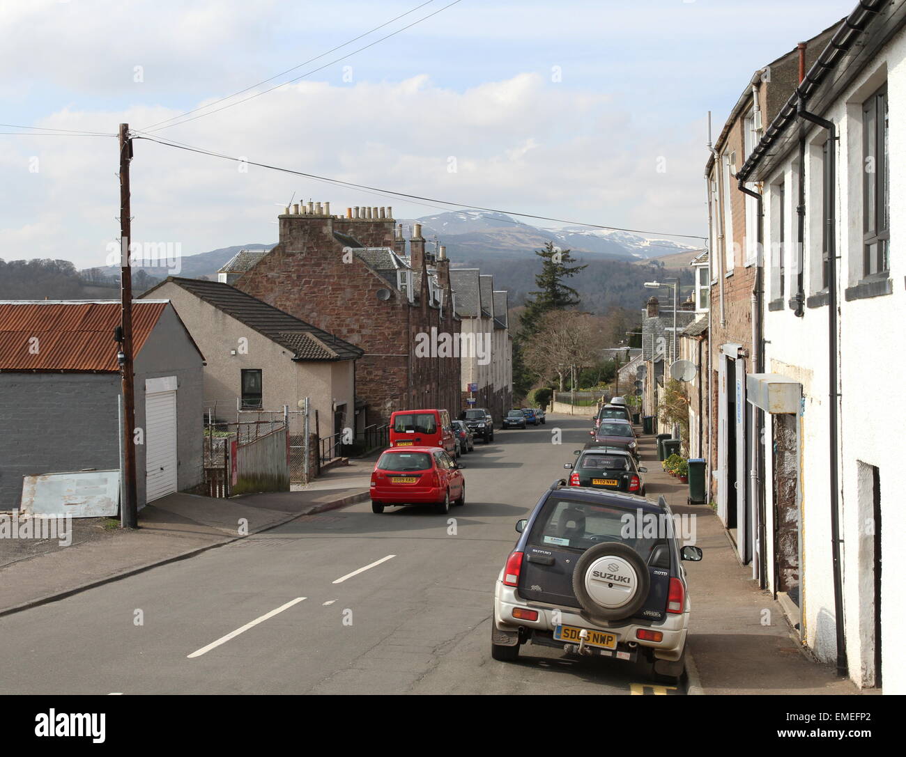 Crieff scotland street hi-res stock photography and images - Alamy