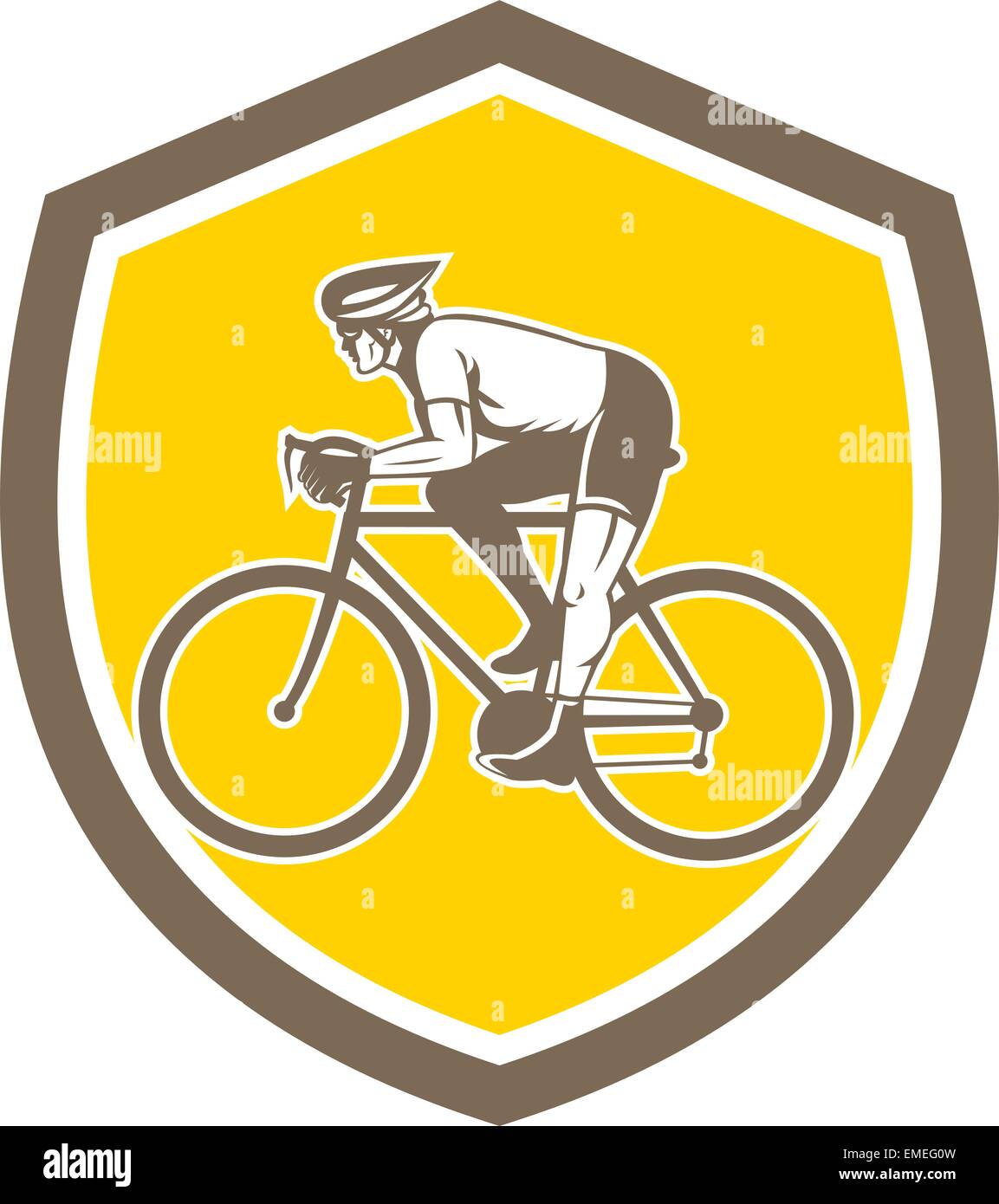 Bike shield hi-res stock photography and images - Alamy