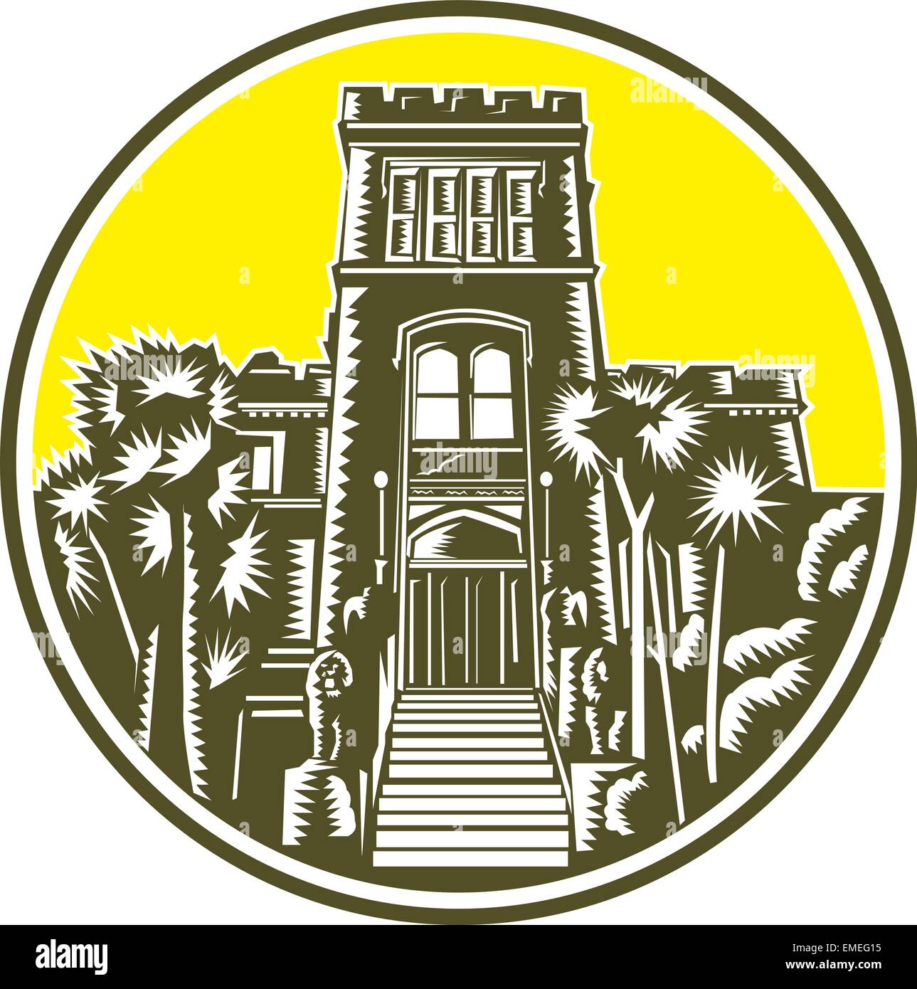 Dunedin tourist attraction Stock Vector Images - Alamy