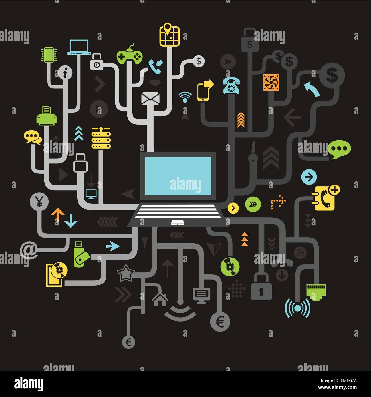 Internet science hi-res stock photography and images - Alamy