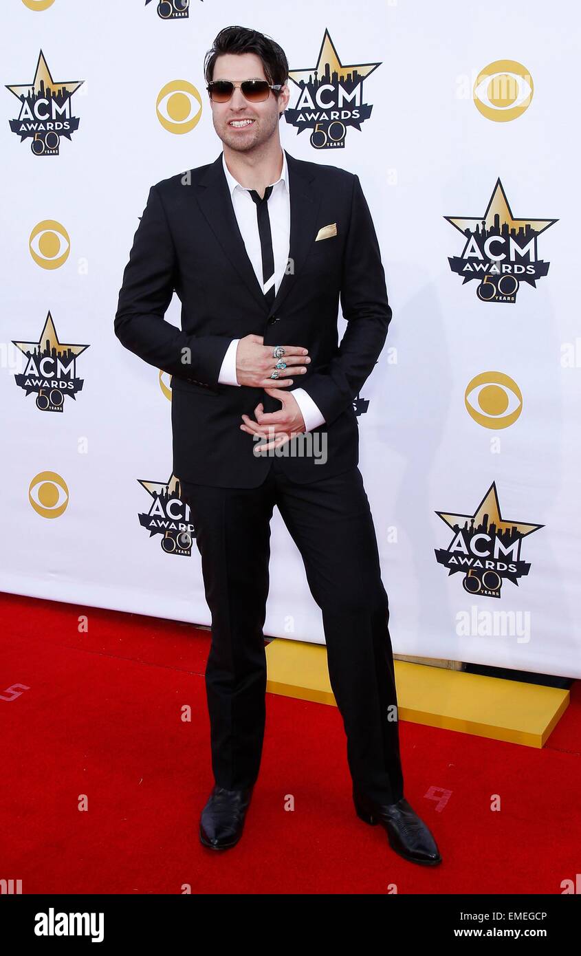 Arlington, TX, USA. 19th Apr, 2015. Austin Webb at arrivals for 50th ...