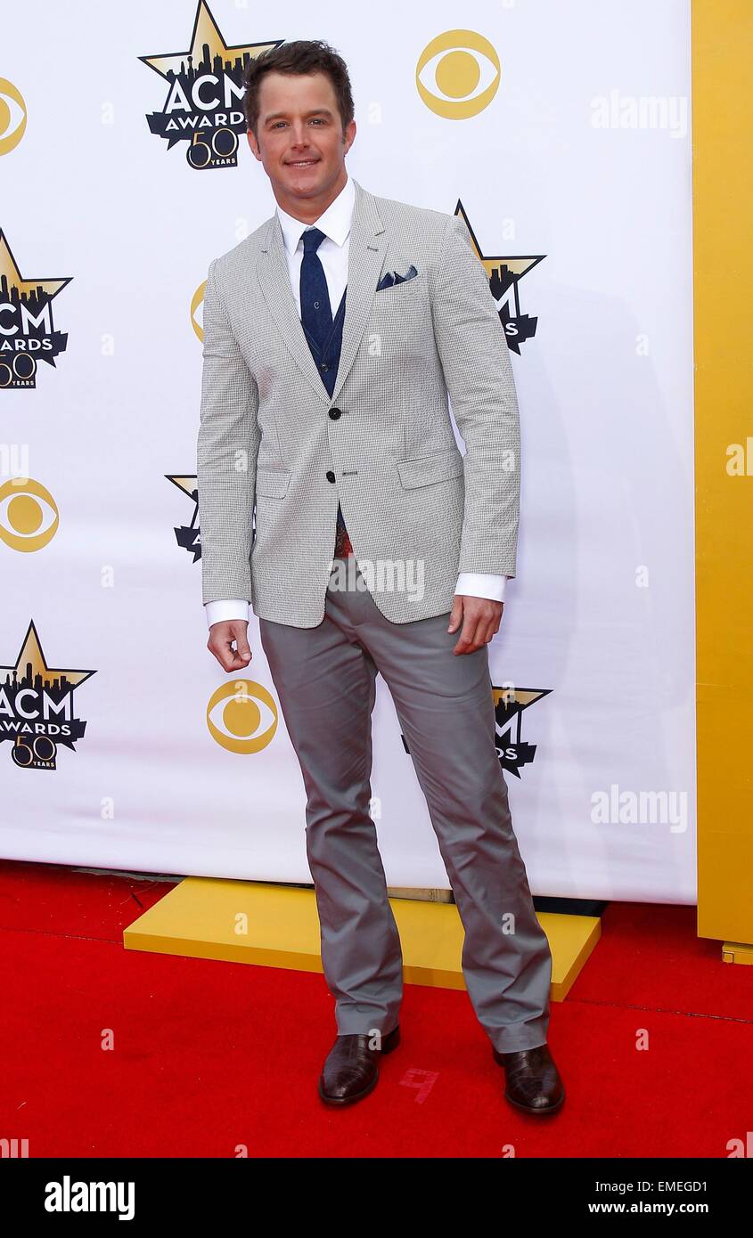Arlington, TX, USA. 19th Apr, 2015. Easton Corbin at arrivals for 50th ...