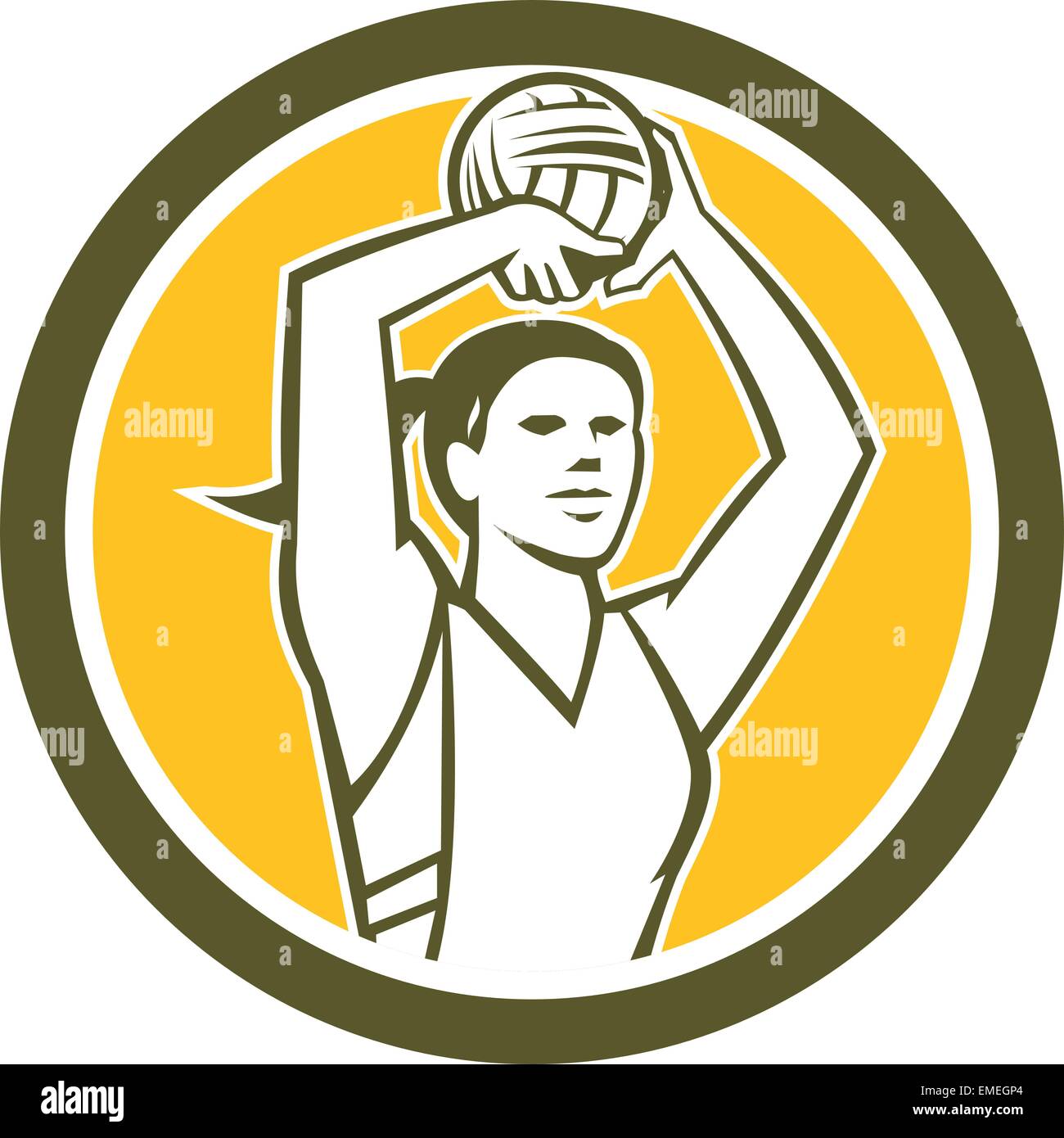 Netball retro Stock Vector Images - Alamy
