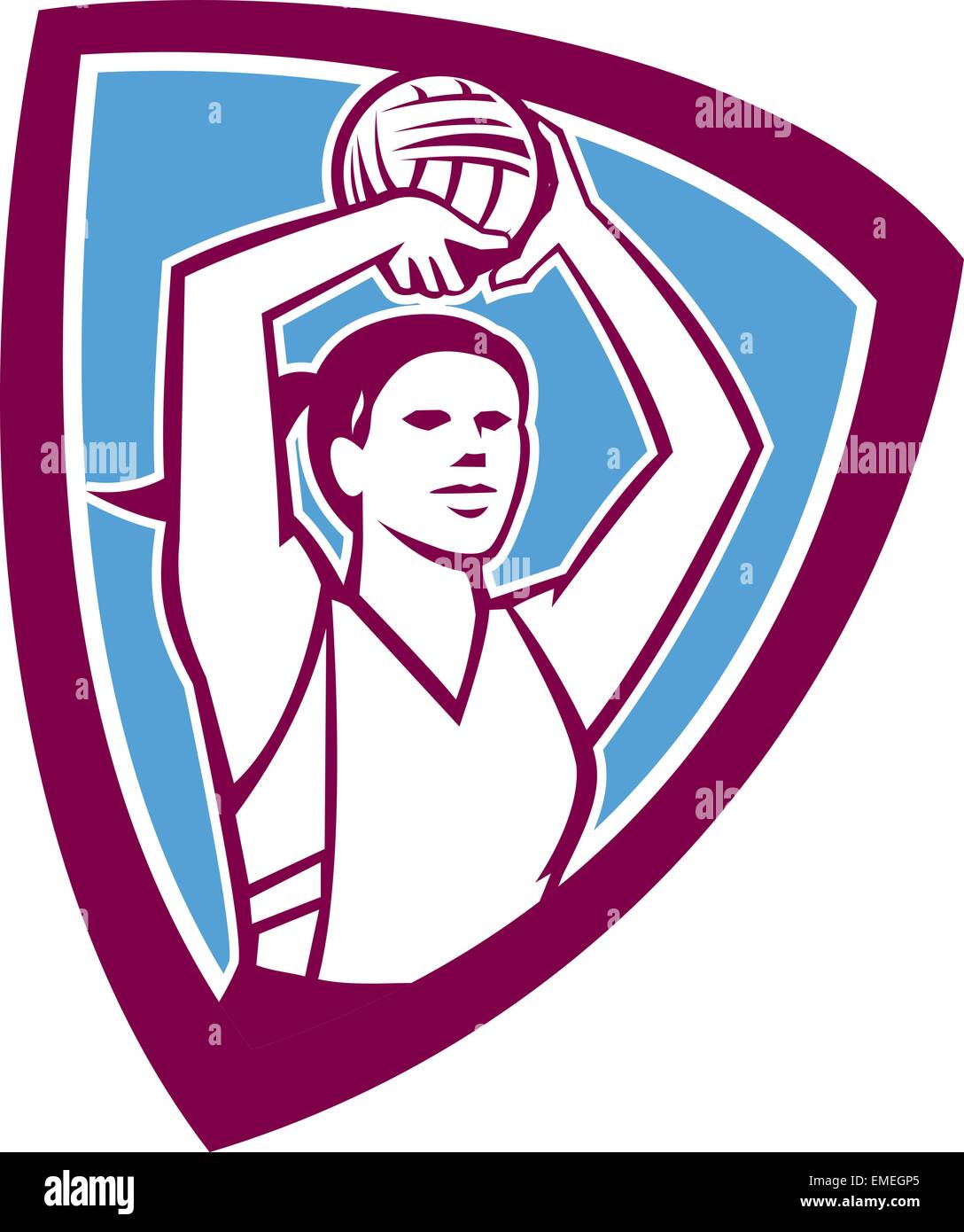 Netball Stock Vector Images - Alamy