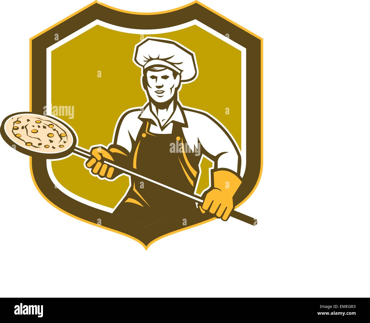 Pie maker Stock Vector Images - Alamy