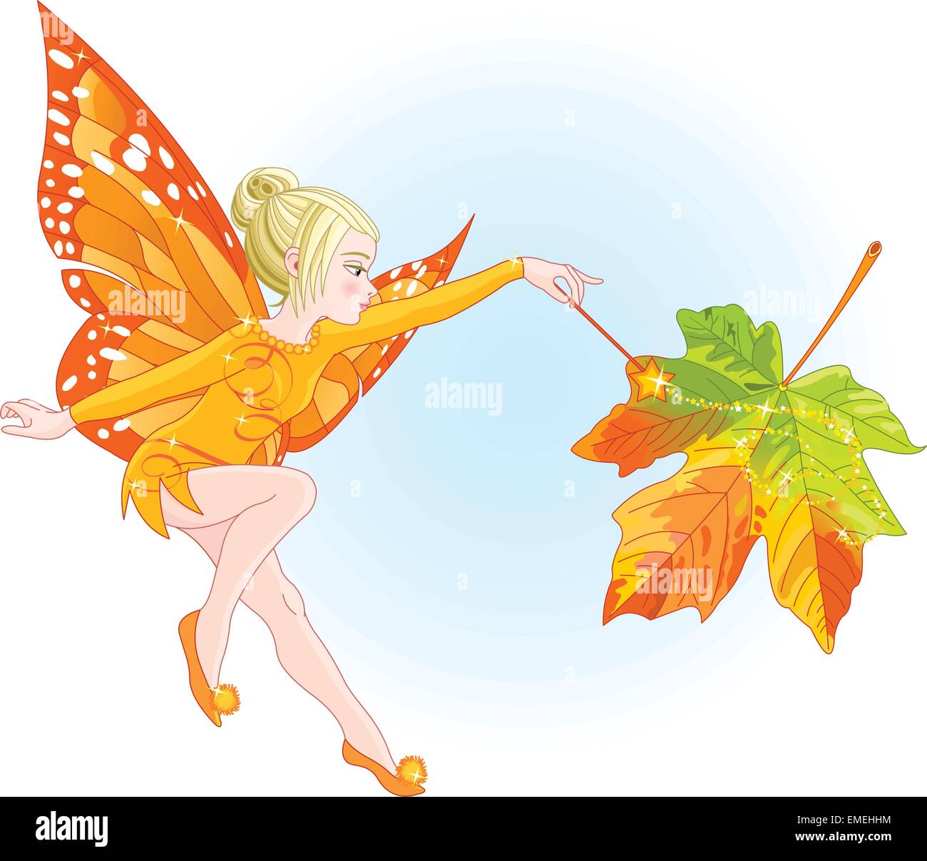 Fairy wings fantasy Stock Vector Images - Alamy