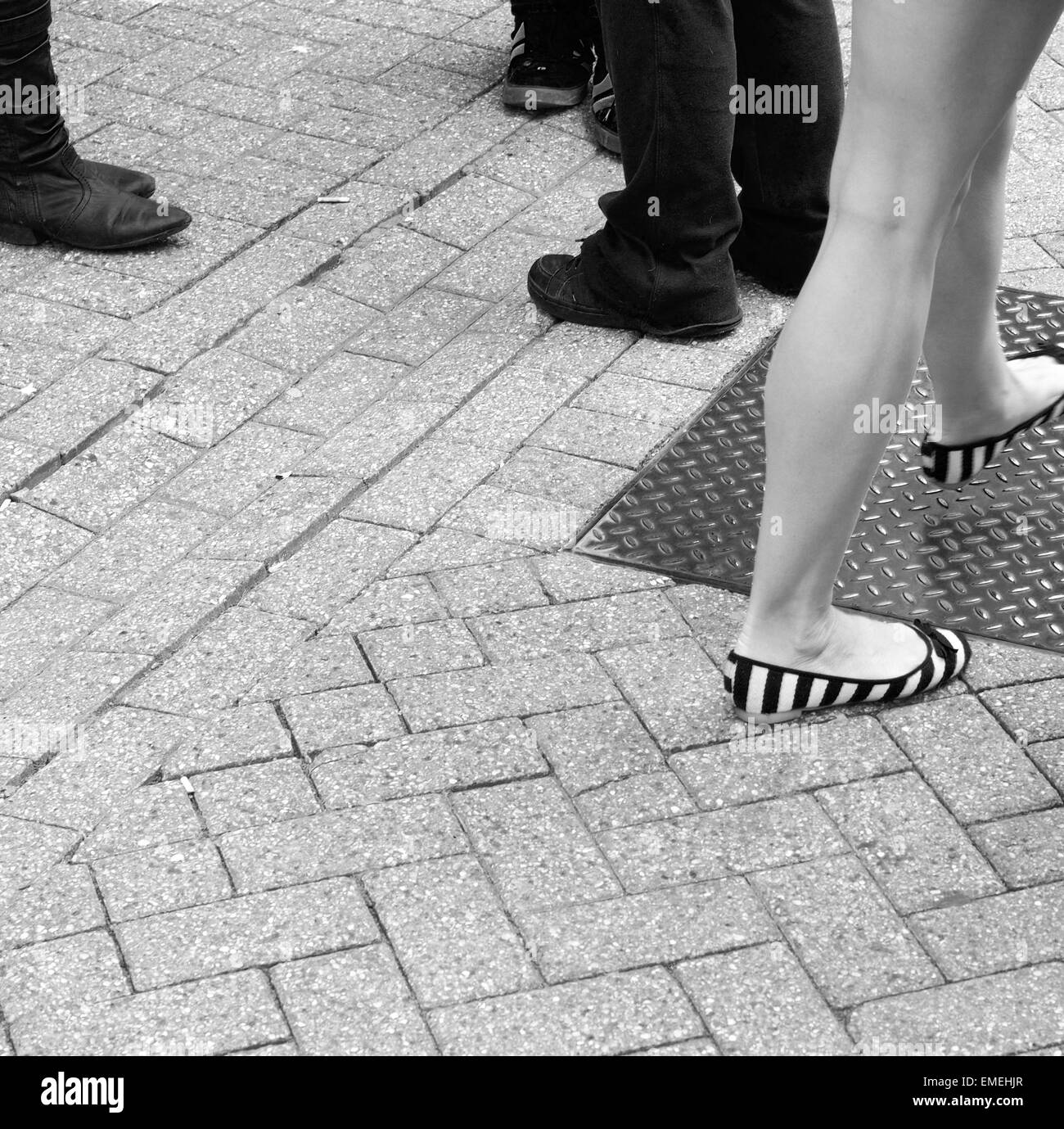 Feet Black and White Stock Photos & Images - Alamy