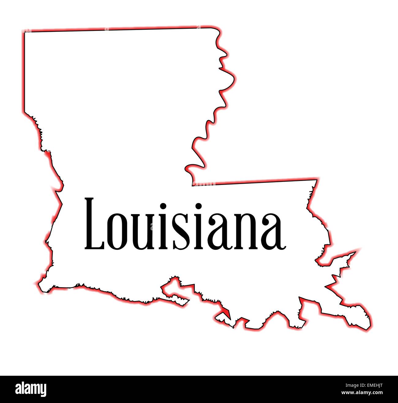 Louisiana drawing Cut Out Stock Images & Pictures - Alamy