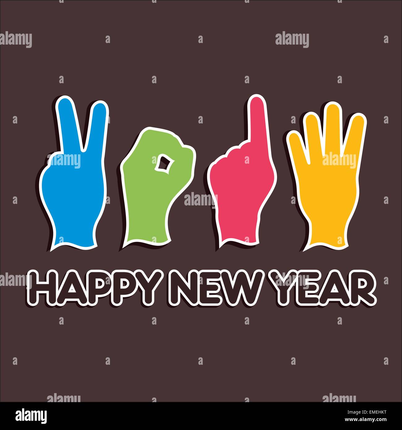 New year party concept Stock Vector Images - Alamy
