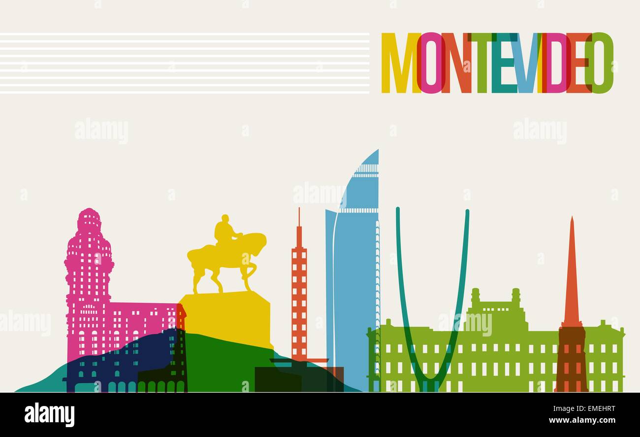 Montevideo architecture Stock Vector Images - Alamy