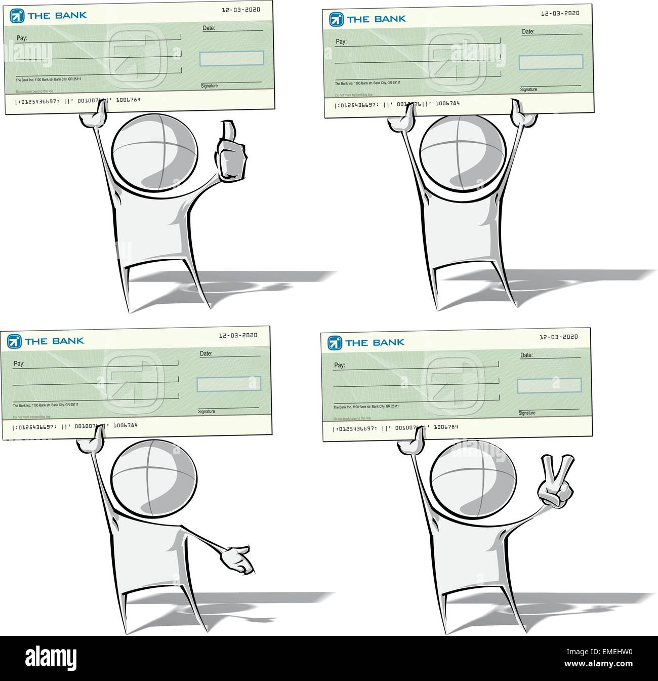 Wealth check Stock Vector Images - Alamy