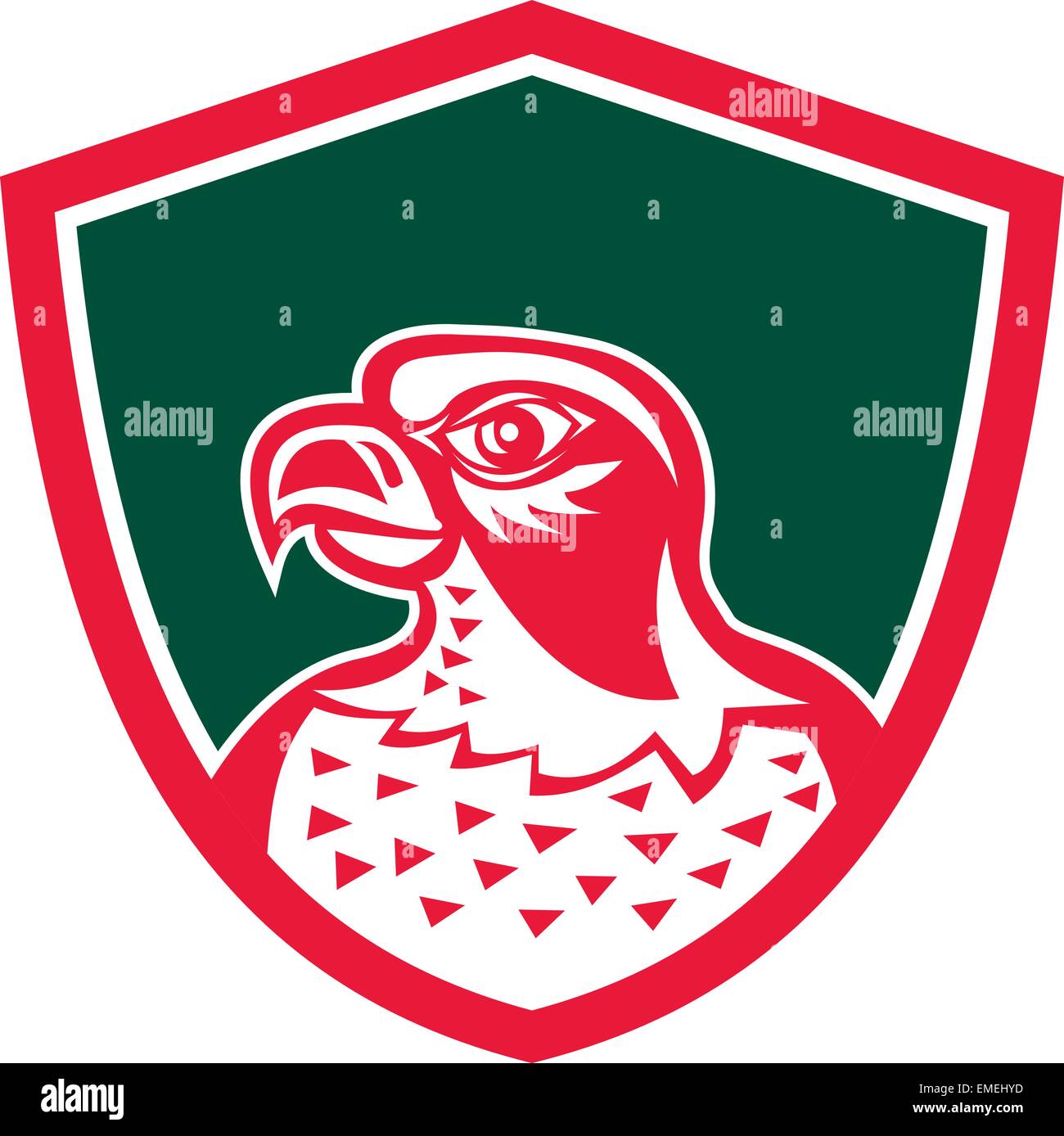 Peregrine falcon Stock Vector Images - Alamy