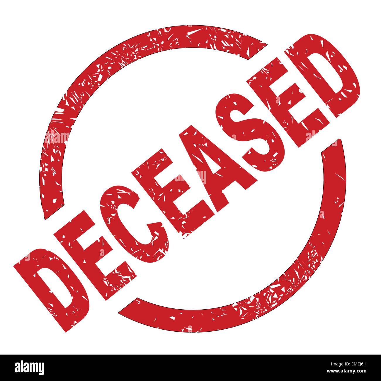 Deceased stamp hi-res stock photography and images - Alamy