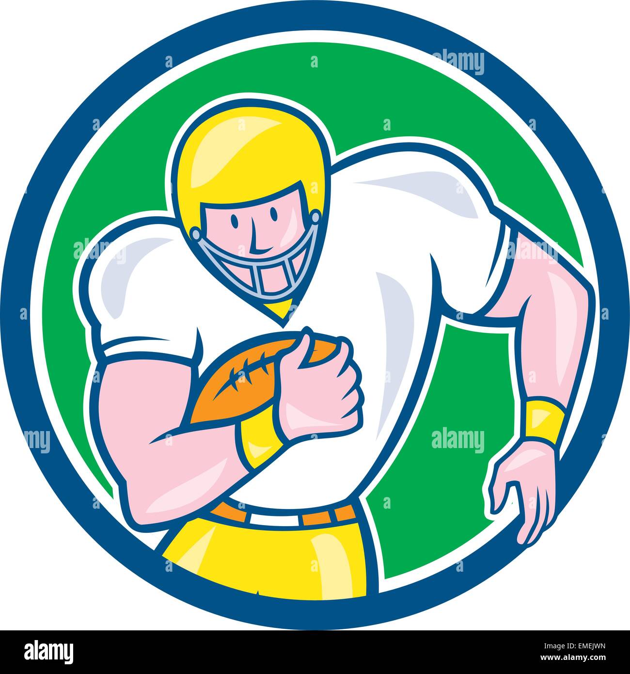 Fullback Stock Vector Images - Alamy