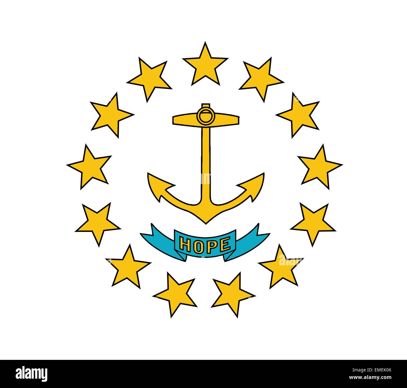 Rhode Island Flag High Resolution Stock Photography and Images - Alamy
