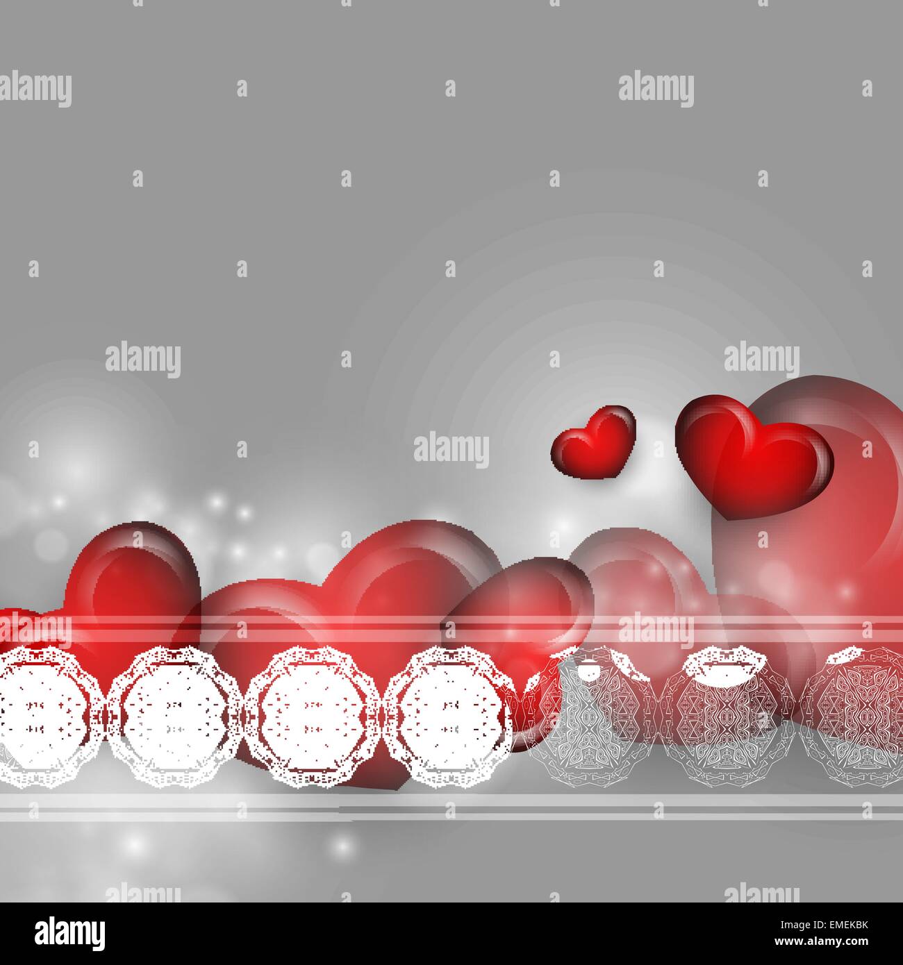 Valentine's Day vector background Stock Vector Image & Art - Alamy