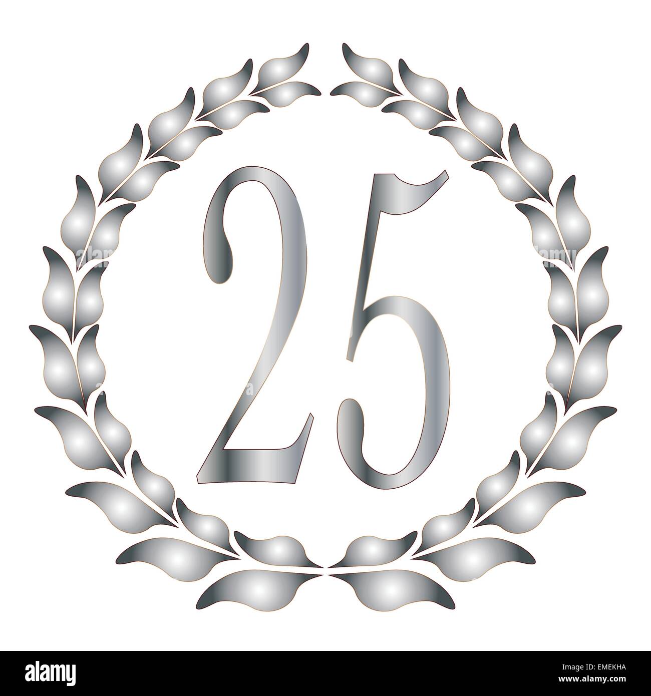 25 anniversary Cut Out Stock Images & Pictures - Alamy