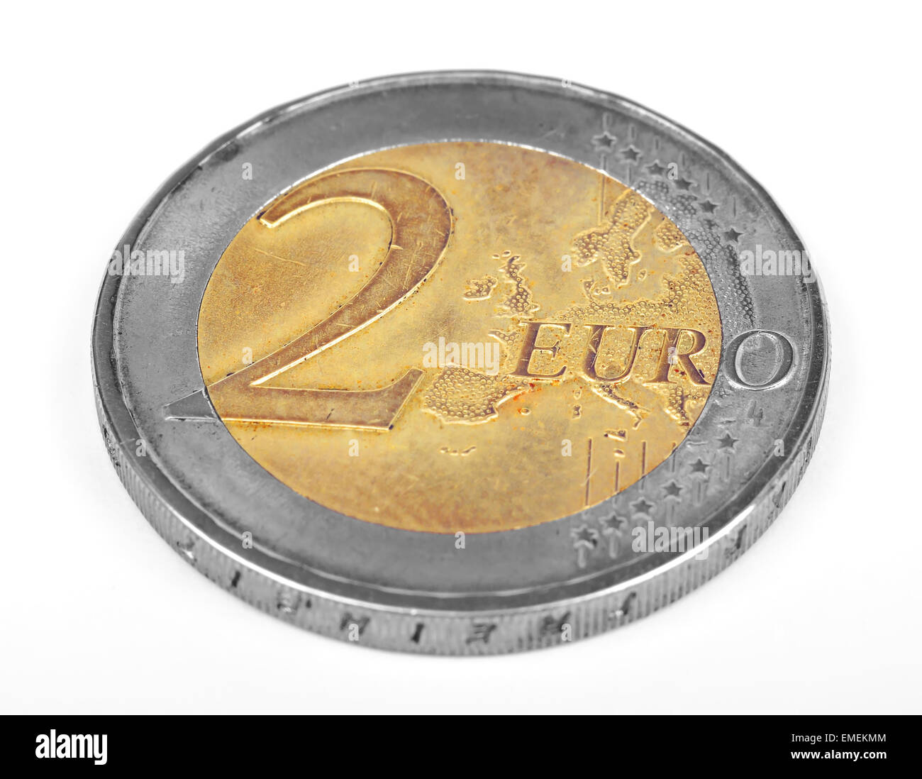 coin 2 Euro, close up Stock Photo - Alamy