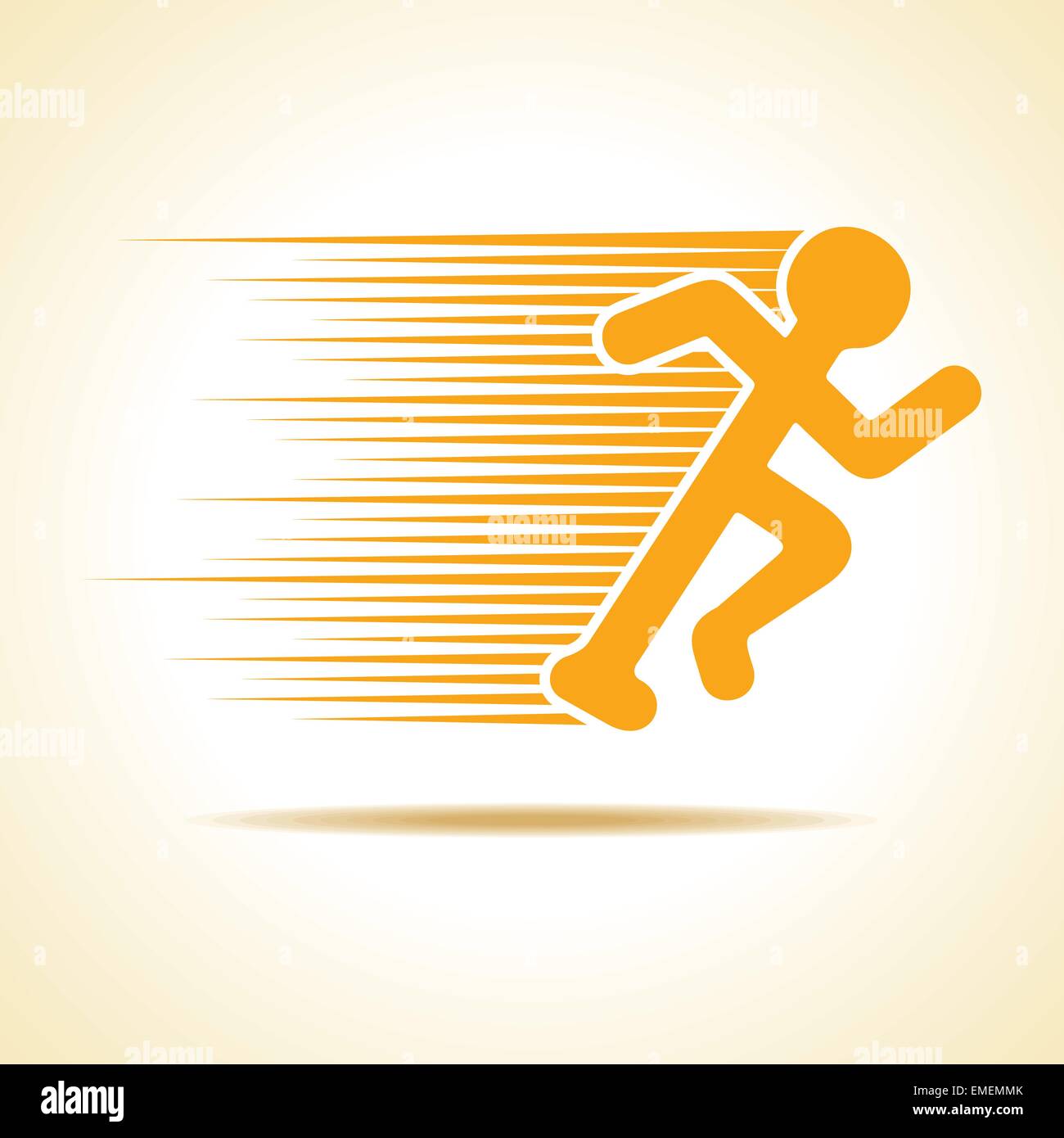 Running man icon stock vector Stock Vector Image & Art - Alamy